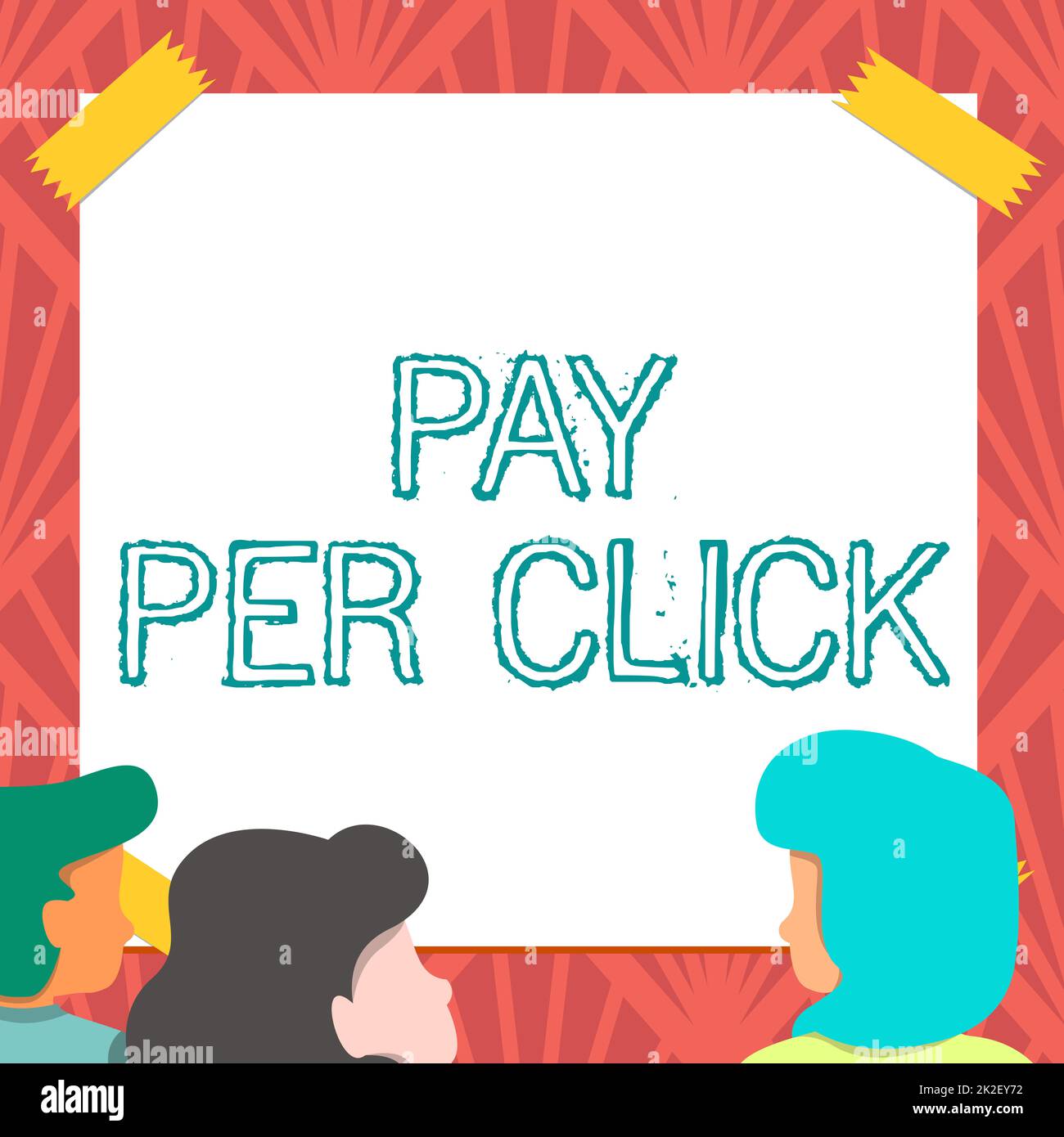 Légende conceptuelle paiement par clic. Concept Internet modèle de ...