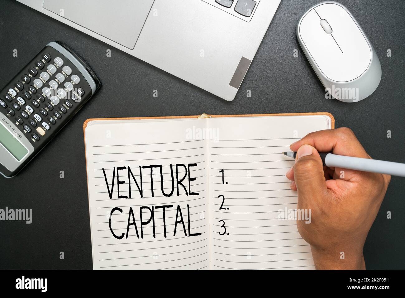 Légende du texte présentant Venture Capital. Internet concept Capital ...