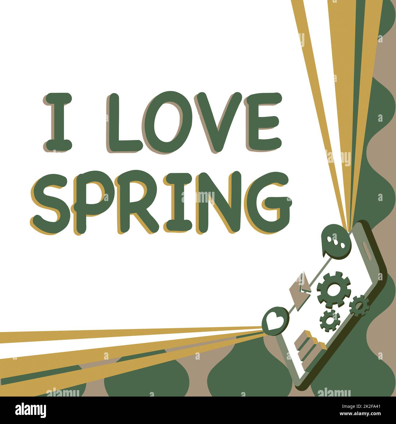 Dessin de printemps et de fleurs Banque de photographies et d’images à ...