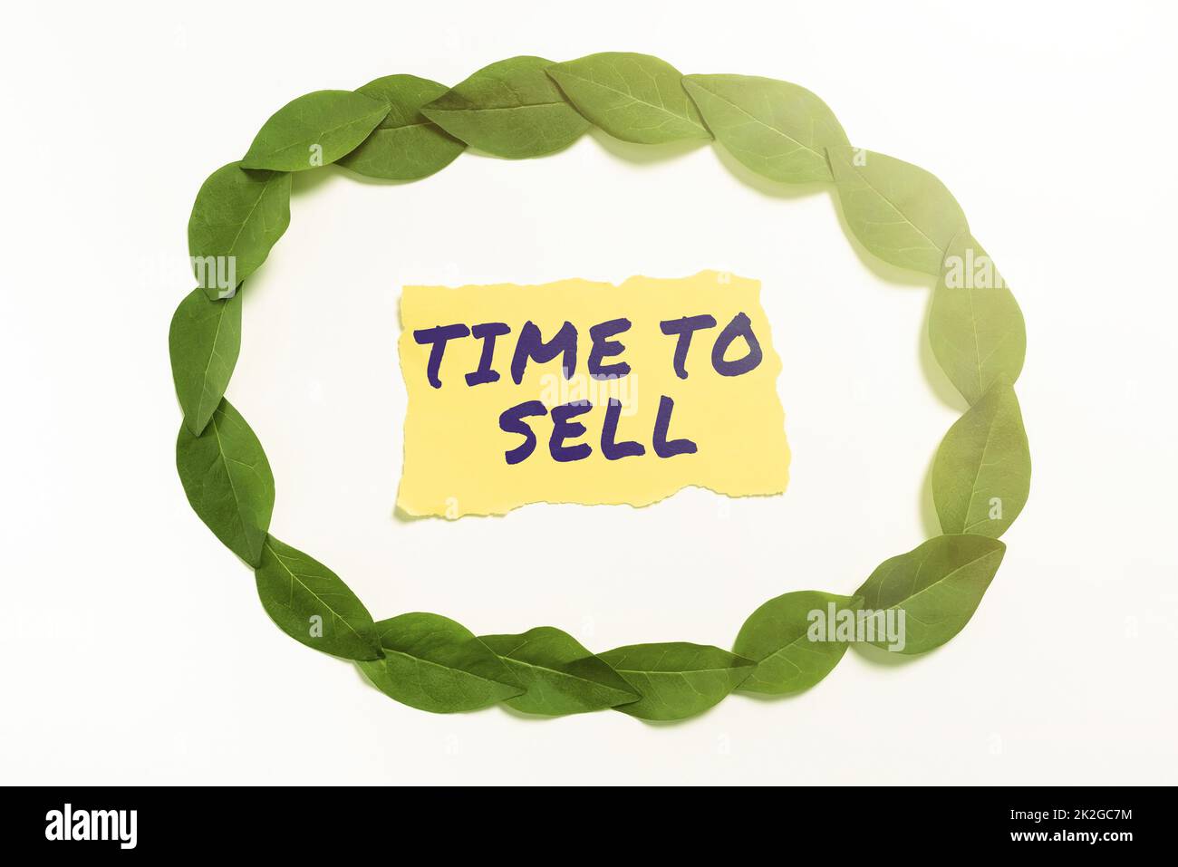 Texte indiquant le temps de vente de l'inspiration. Mot pour le bon ...