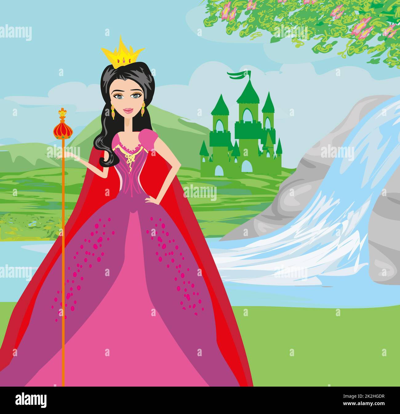 Jeune reine Banque de photographies et d’images à haute résolution - Alamy