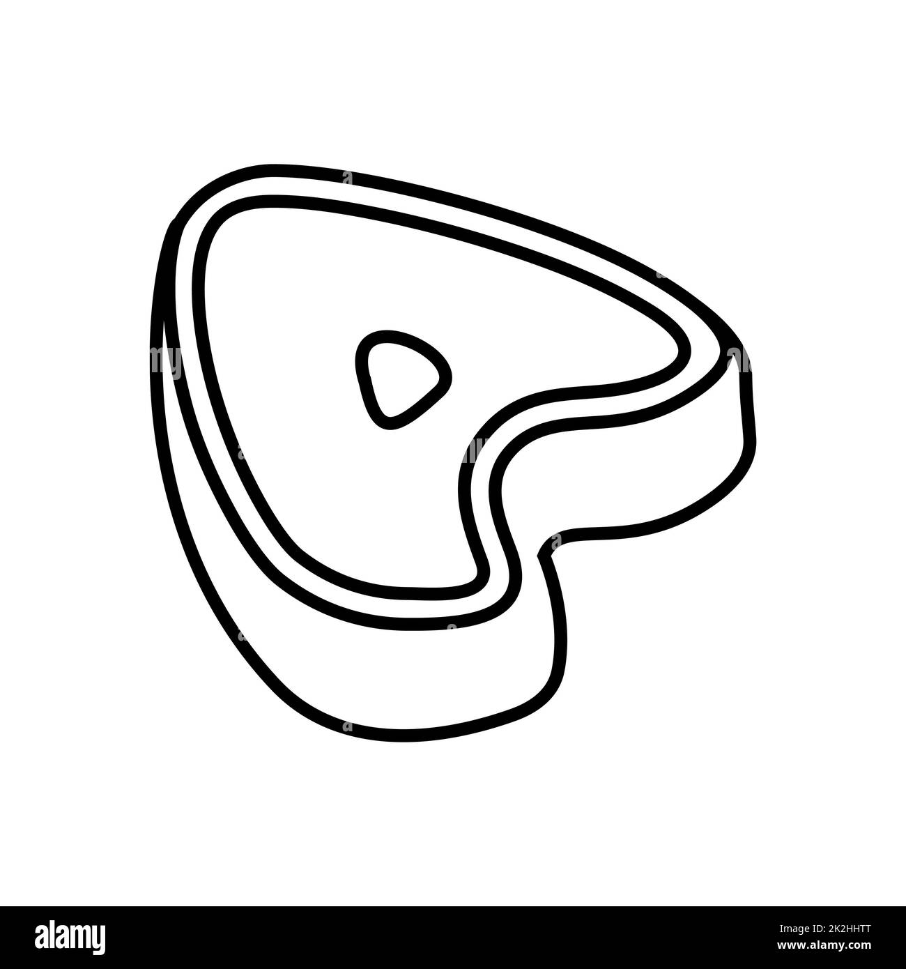 Clipart De Boeuf En Noir Et Blanc Noir Et Blanc Cartoon Illustration