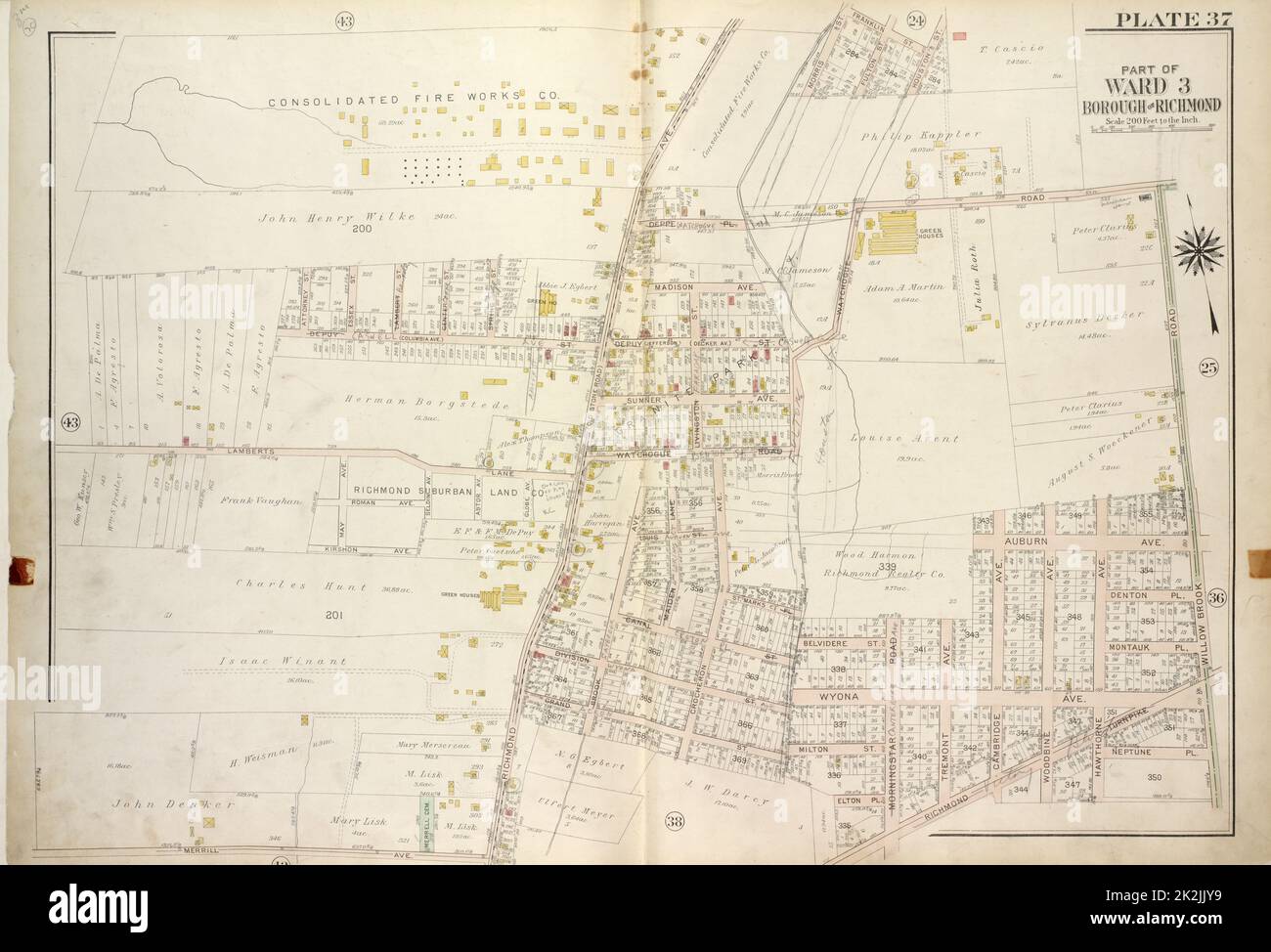 Plan de lambert Banque de photographies et d’images à haute résolution ...