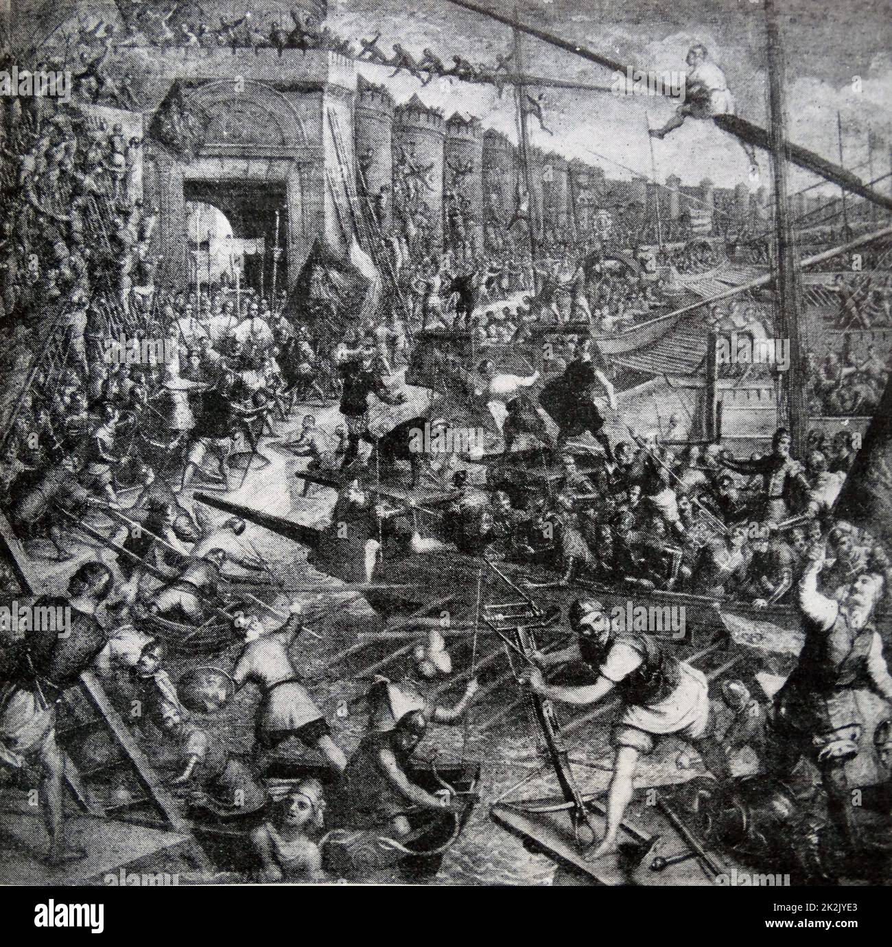 Prise de constantinople par les croisés Banque de photographies et d ... Prise de constantinople par les croisés Banque de photographies et d ...