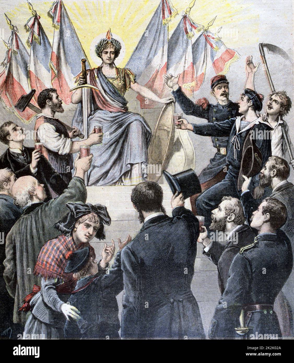 Personification of france Banque de photographies et d’images à haute ...