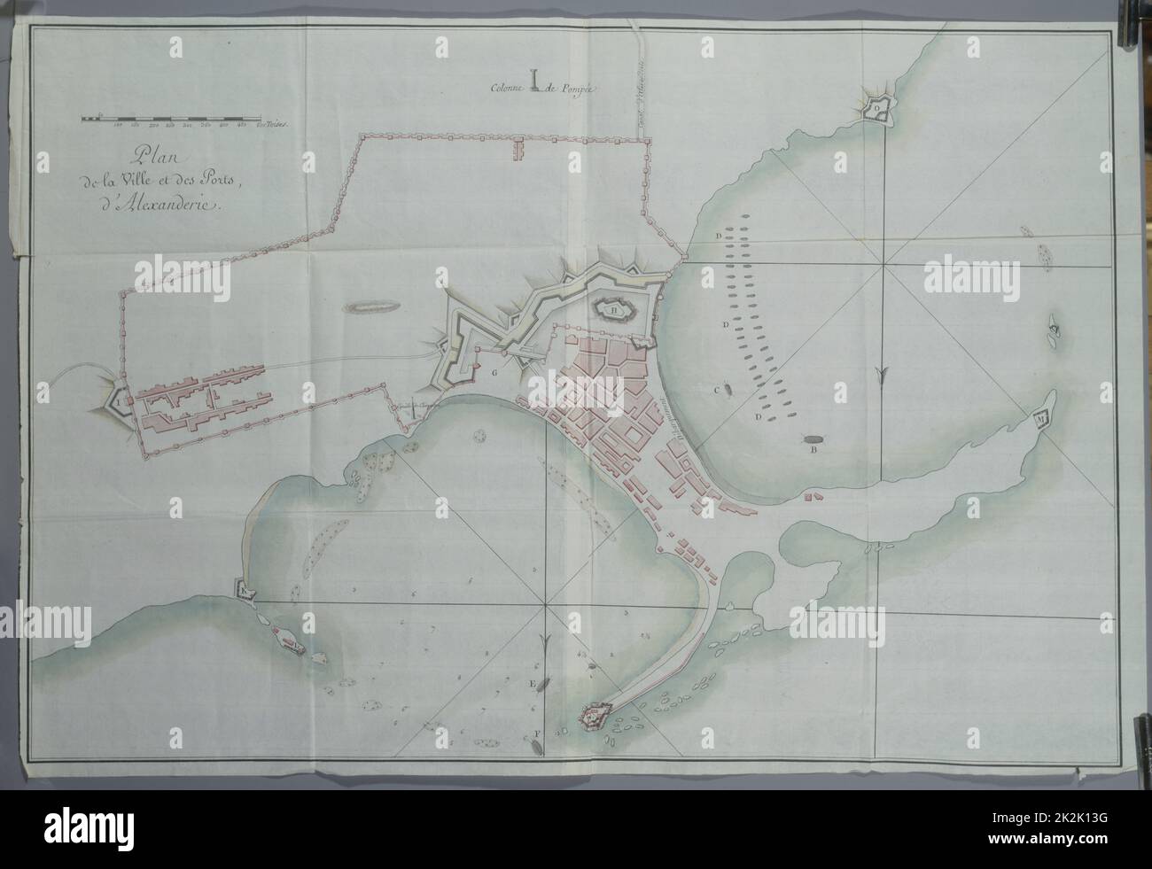 Map of alexandria egypt Banque de photographies et d’images à haute ...