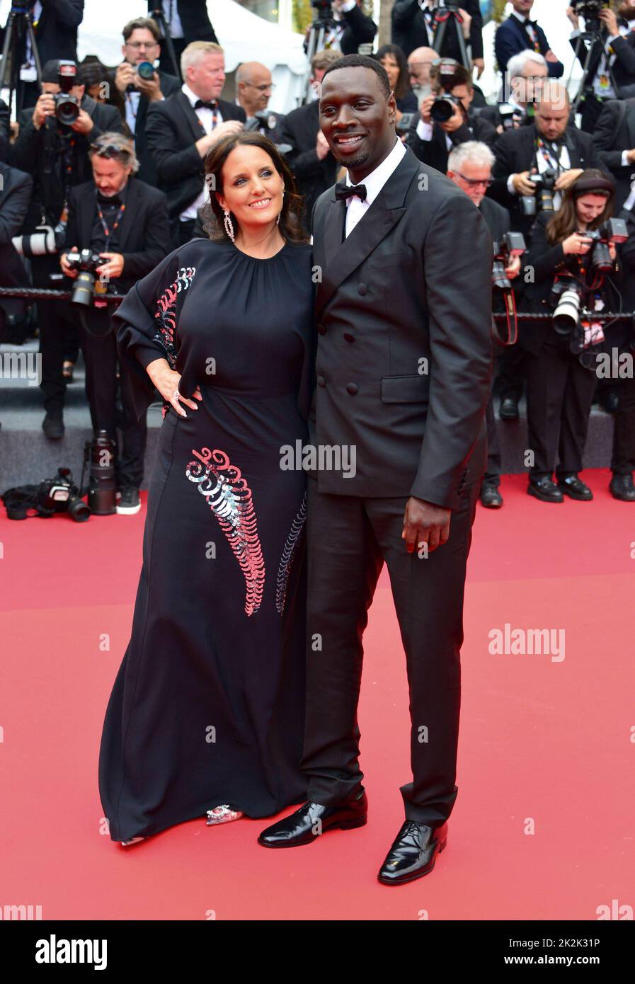 Omar Sy avec sa femme Hélène 'Top Gun: Maverick' Festival de Cannes ...