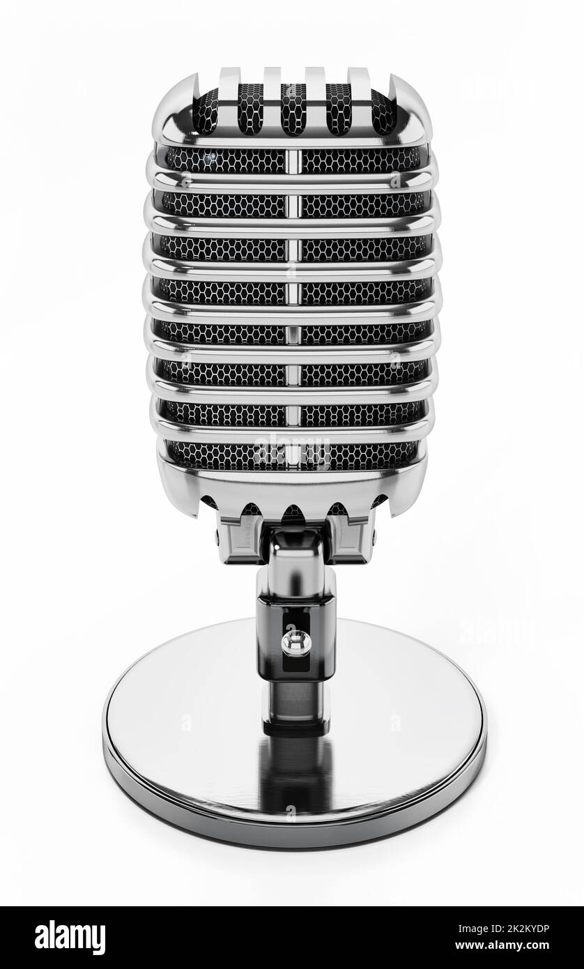 Retro microphone Banque de photographies et d’images à haute résolution - Alamy