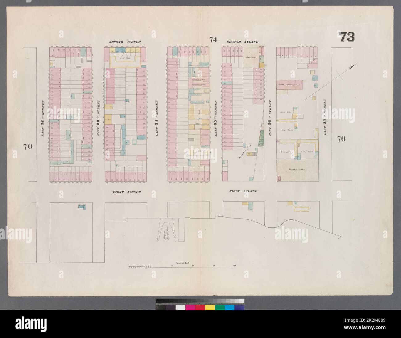Cartographie, cartes. 1857 - 1862. Lionel Pincus et Princess Firyal Map ...