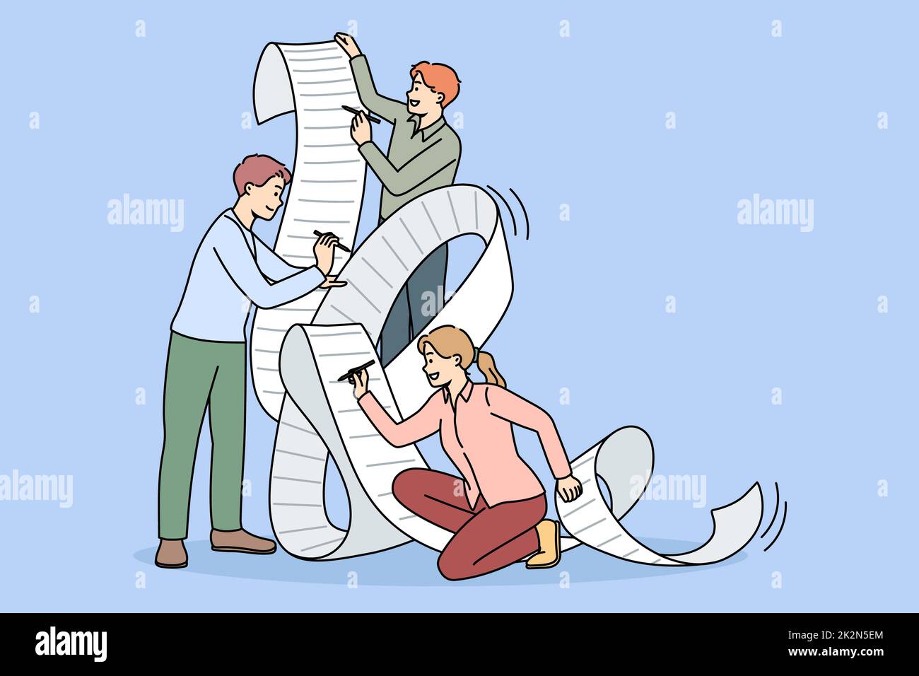 Contrato de trabajo vectores Banque de photographies et d’images à ...