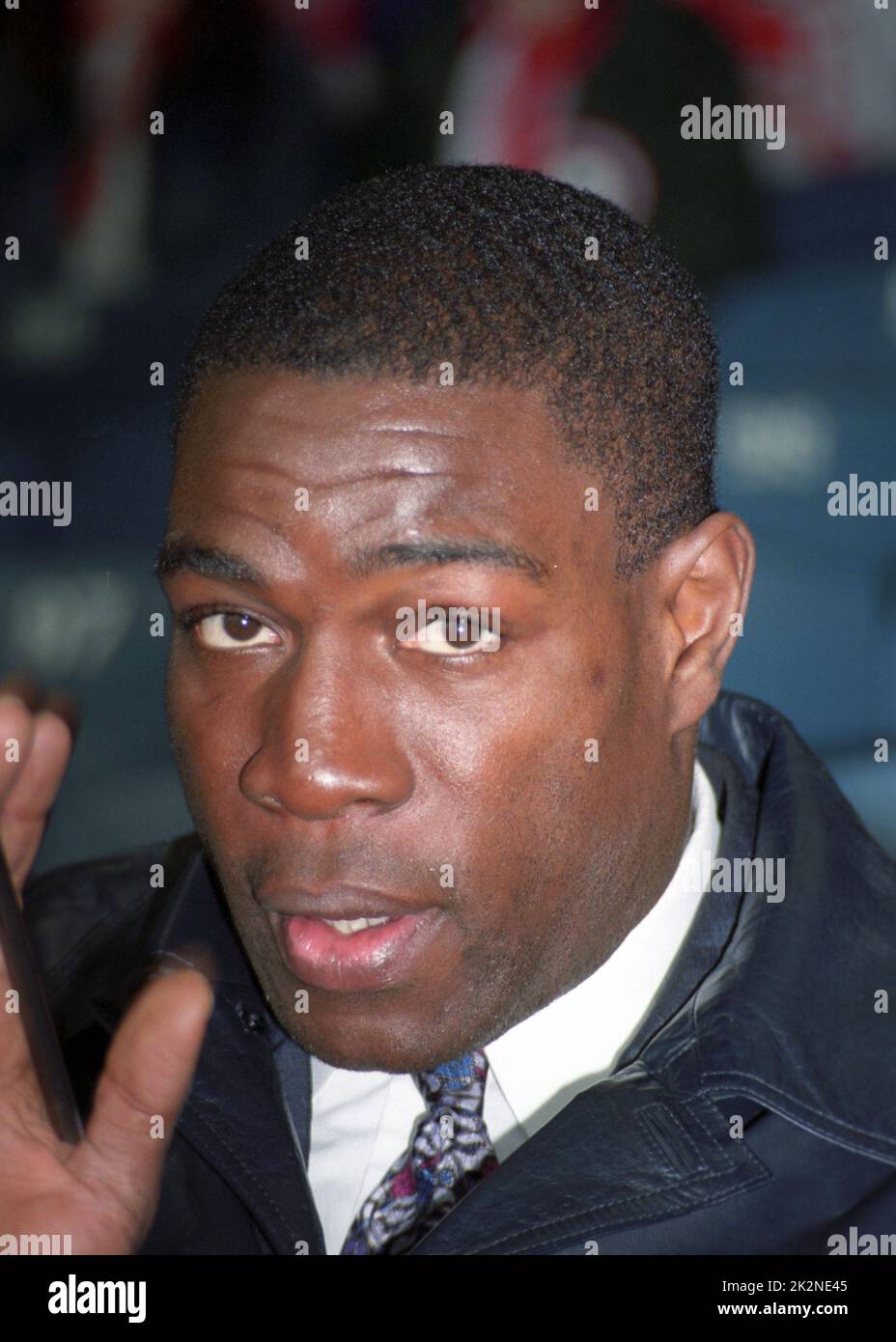 Frank bruno, ancien champion des poids lourds de la wbc Banque de ...