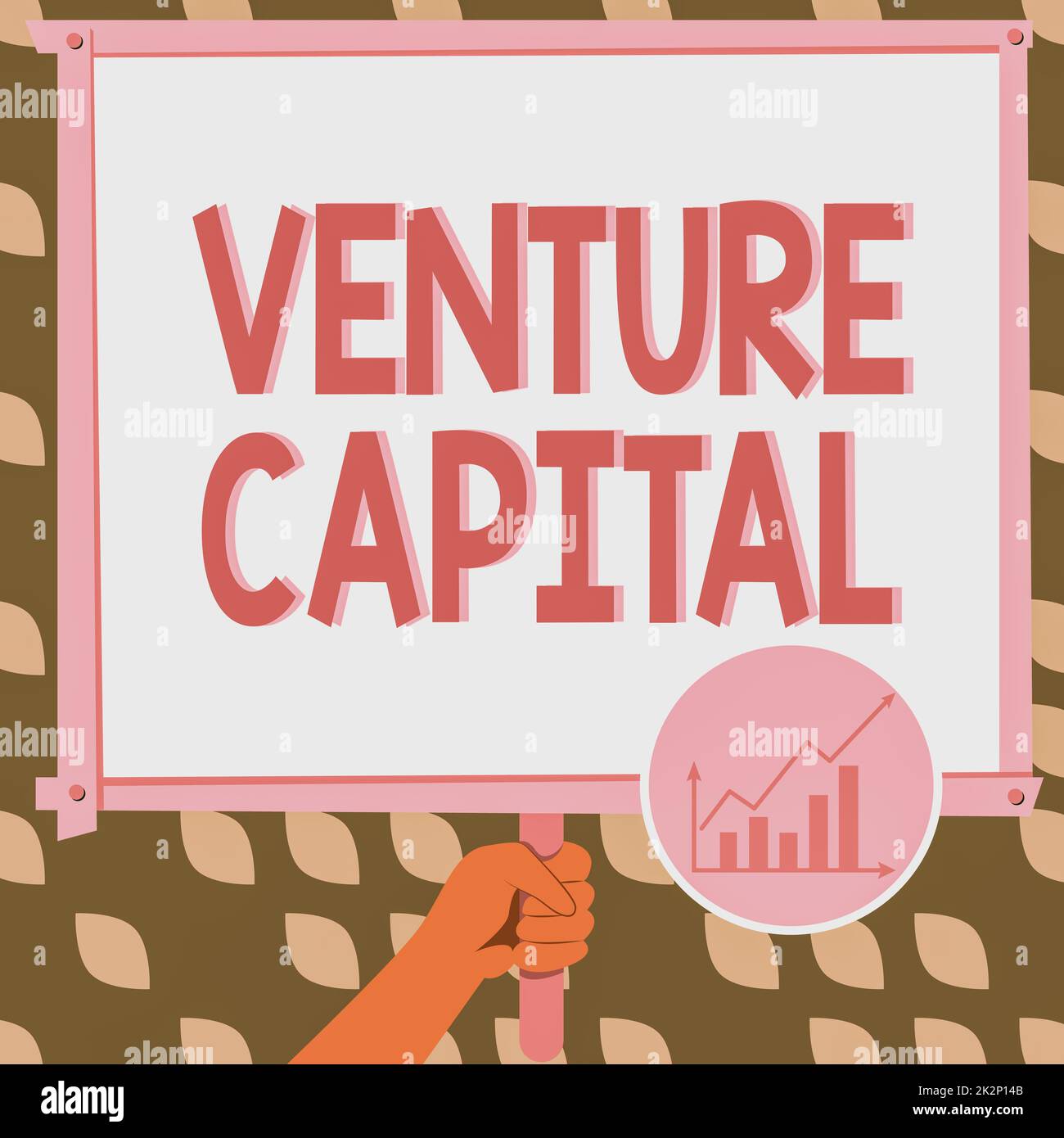 Signature manuscrite Venture Capital. Concept signifiant financement ...