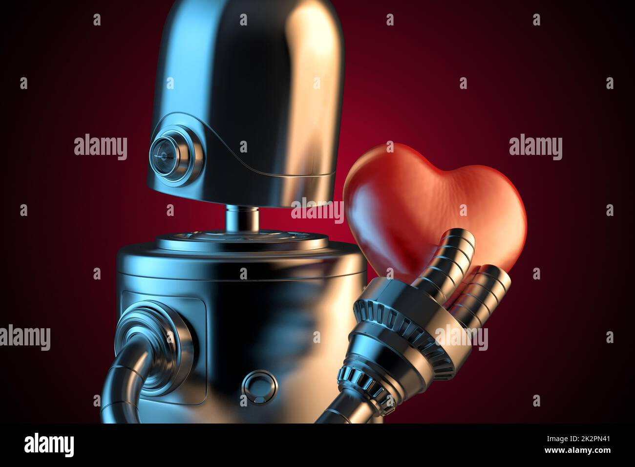 Robot rouge Banque de photographies et d’images à haute résolution - Alamy