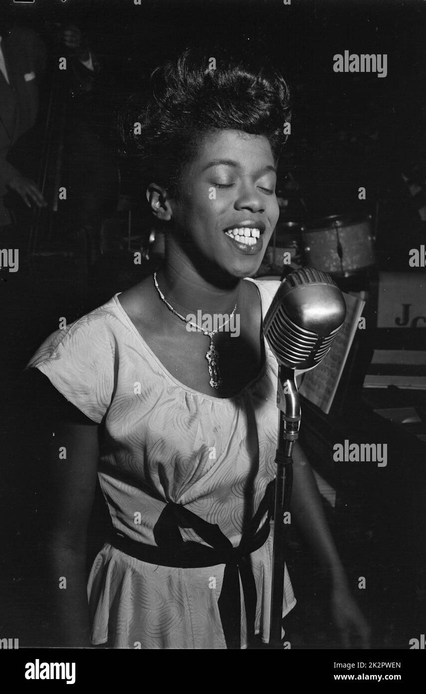 Sarah vaughan Banque de photographies et d’images à haute résolution ...