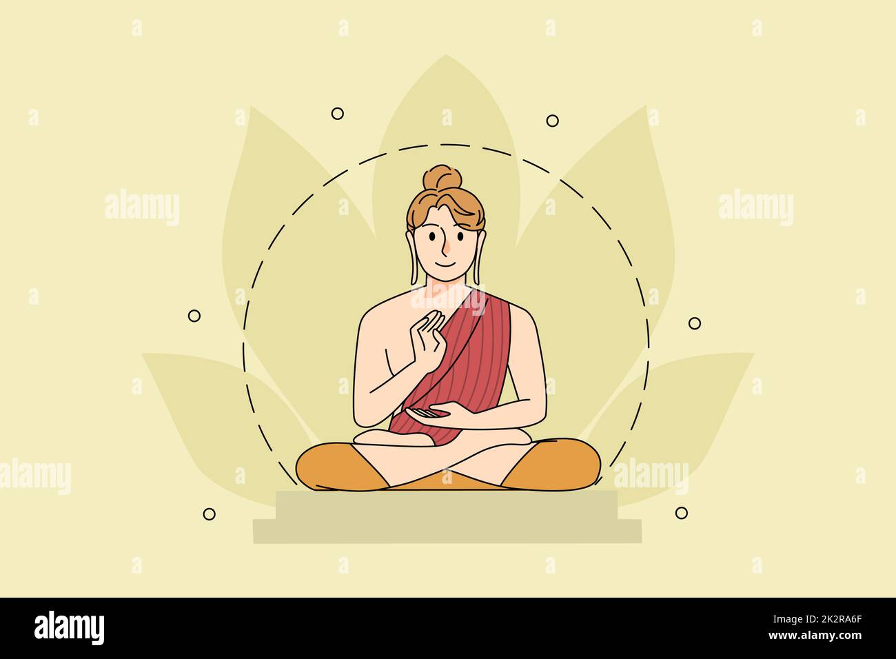 Position du lotus de bouddha Banque de photographies et d’images à ...