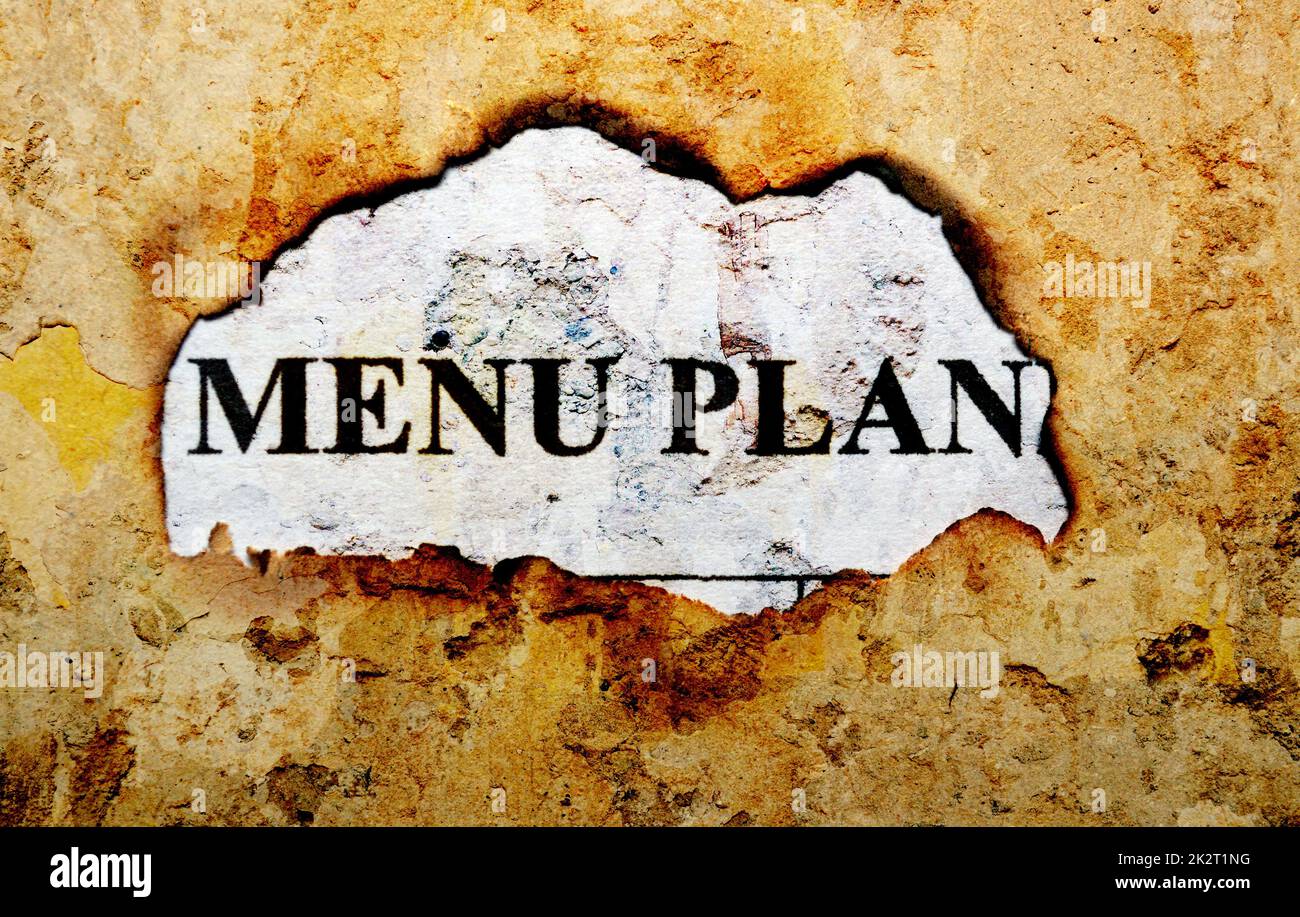 Menu background Banque de photographies et d’images à haute résolution ...