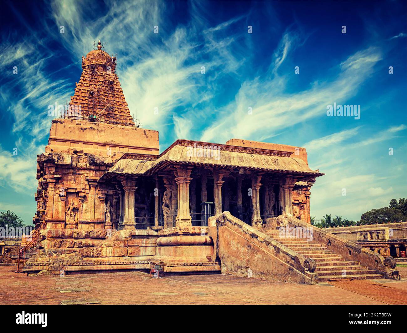 Tanjore temple Banque de photographies et d’images à haute résolution ...