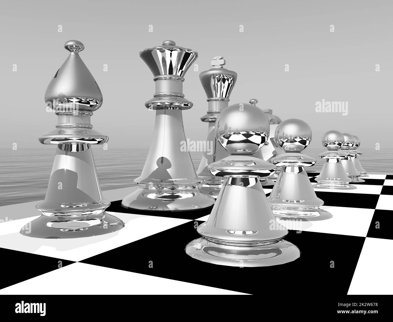 Jeux D'echec Radicaln 15 Marble Chess Board (Noir Et Blanc) France ...