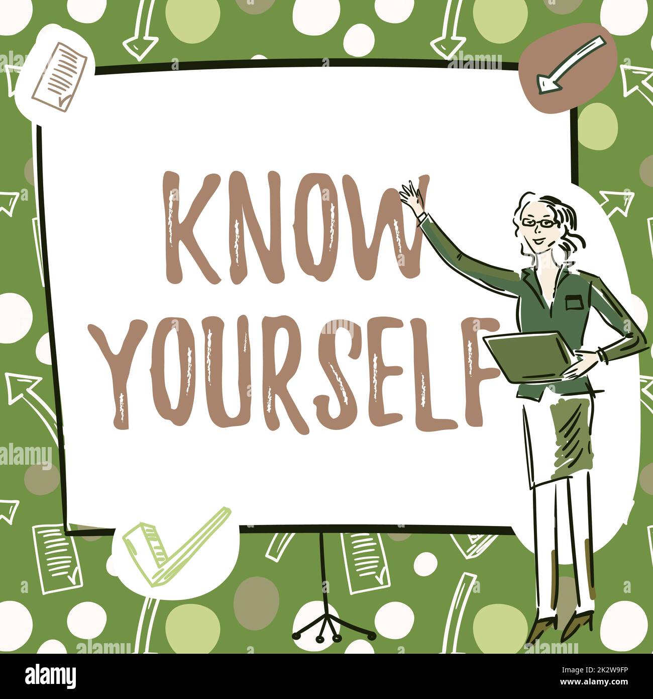 Affiche textuelle indiquant se connaître. Idée d'affaires vous trouver ...