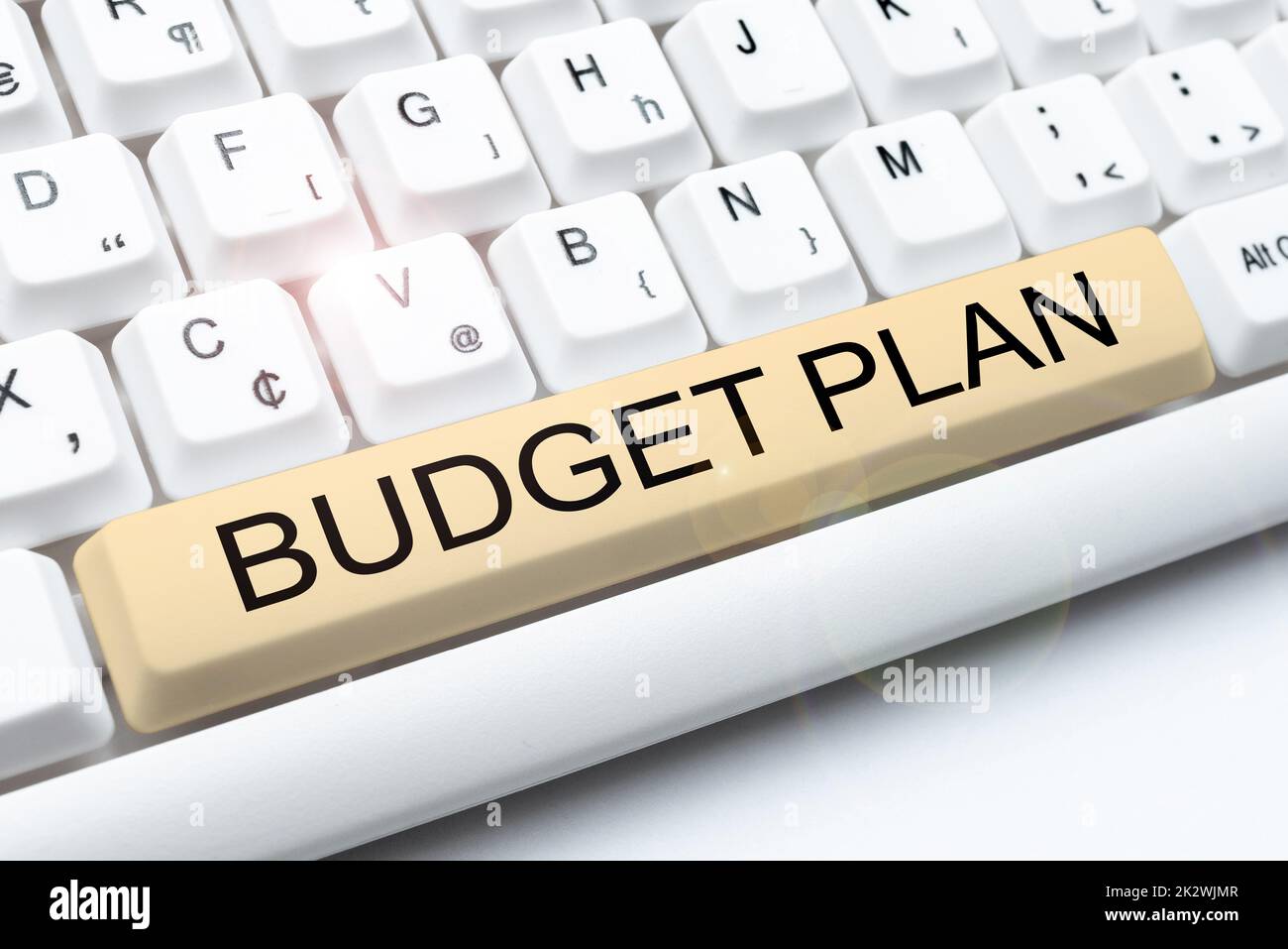 Légende présentant le plan budgétaire. Calendrier financier de ...