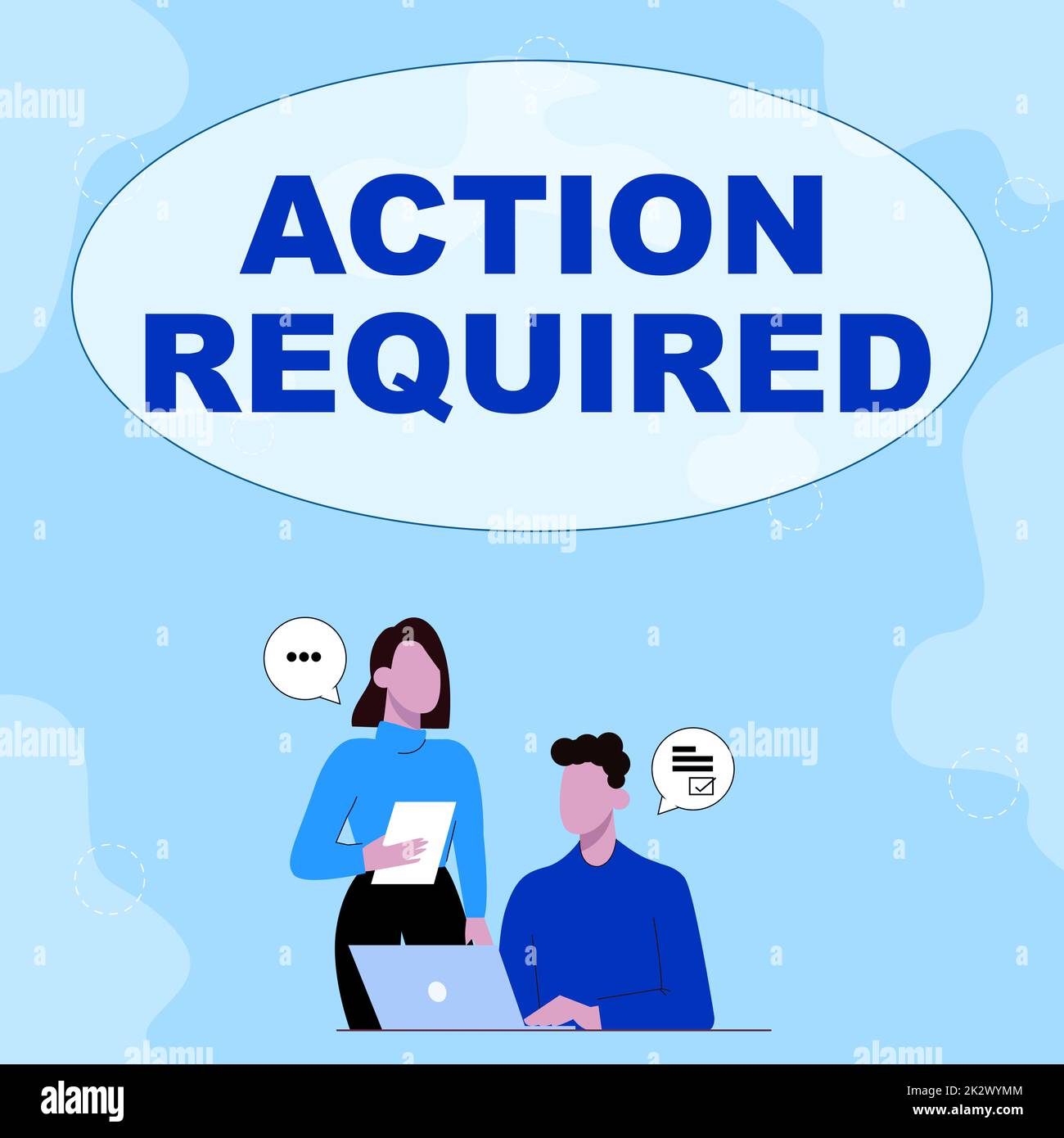 Légende de texte présentant action requise. Mot écrit sur considérer ...