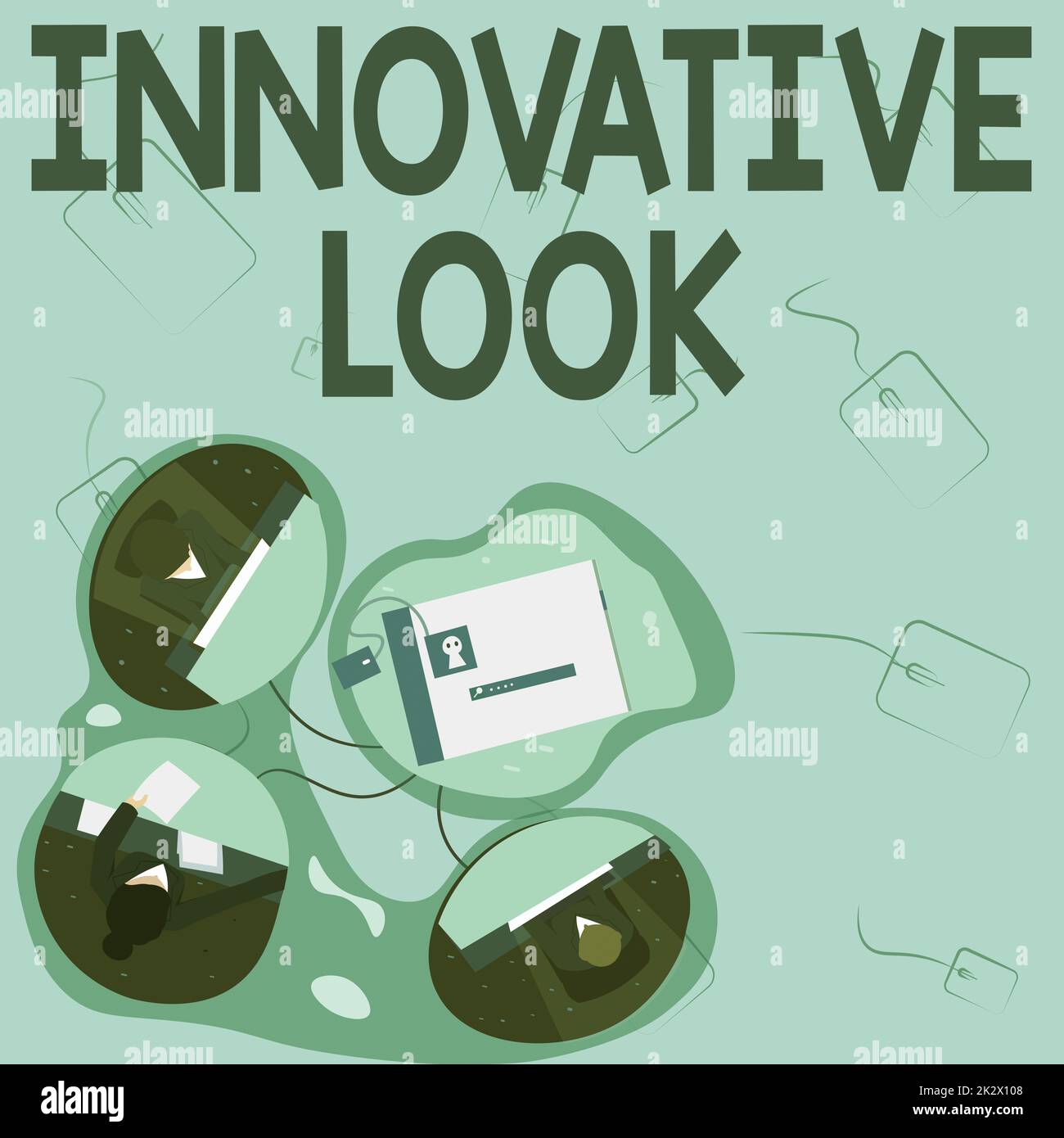 Texte montrant inspiration aspect innovant. Idée d'entreprise la ...