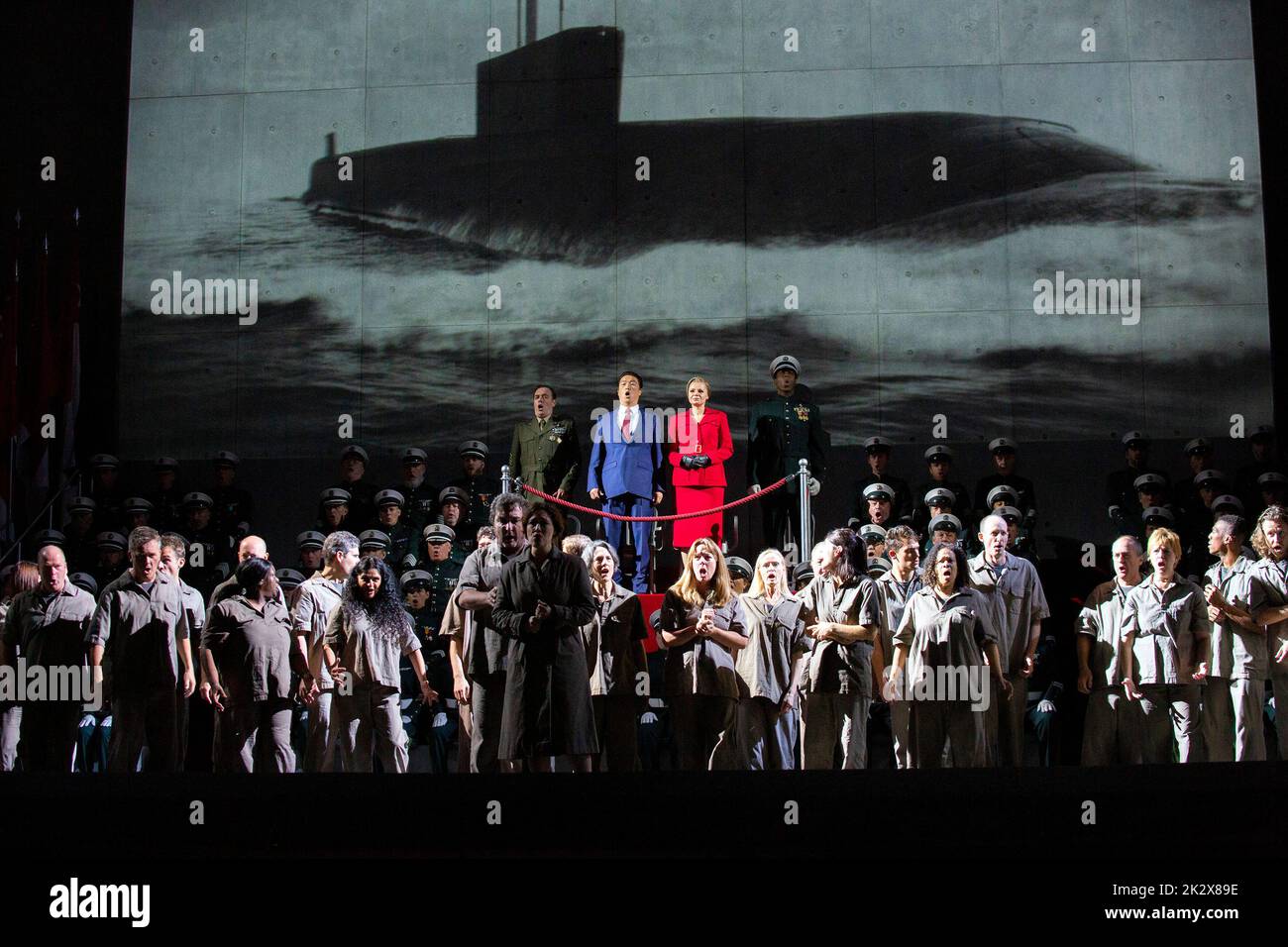 Image vidéo de la guerre dans une nouvelle production de l'AIDA par ...