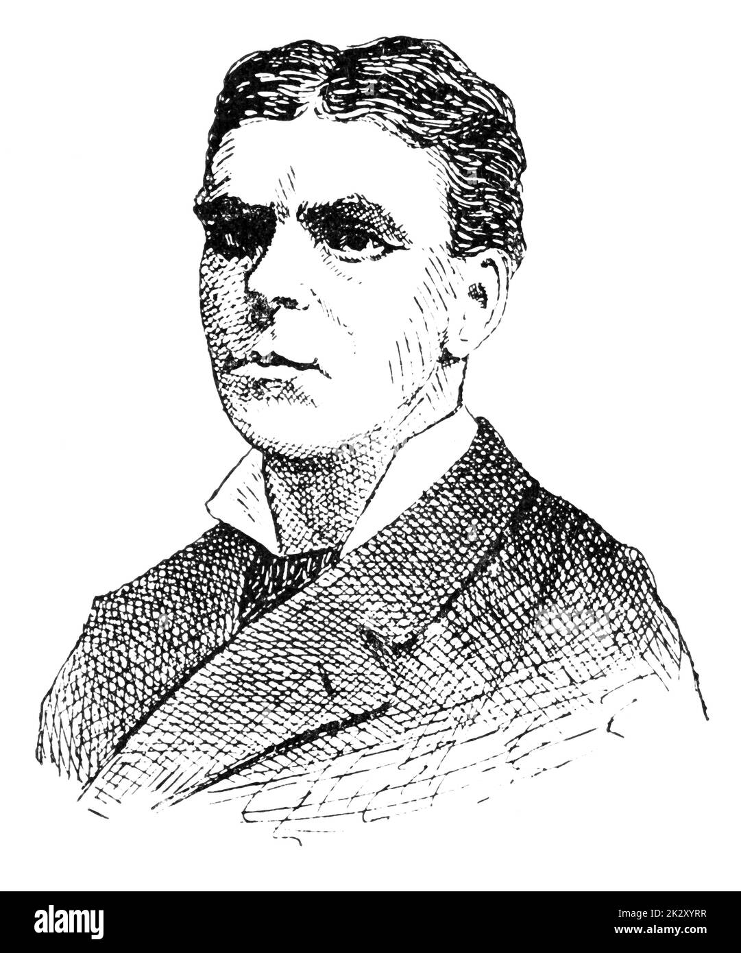 Portrait de Benoit-constant Coquelin (années matures), connu sous le ...
