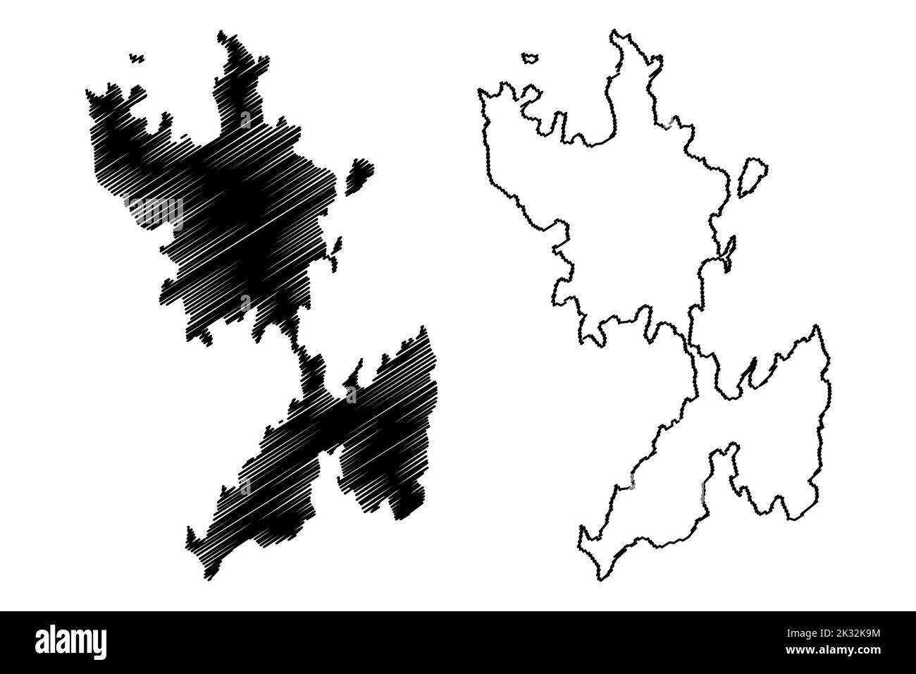 Île de Rineia (République hellénique, Grèce, Archipel des Cyclades ...