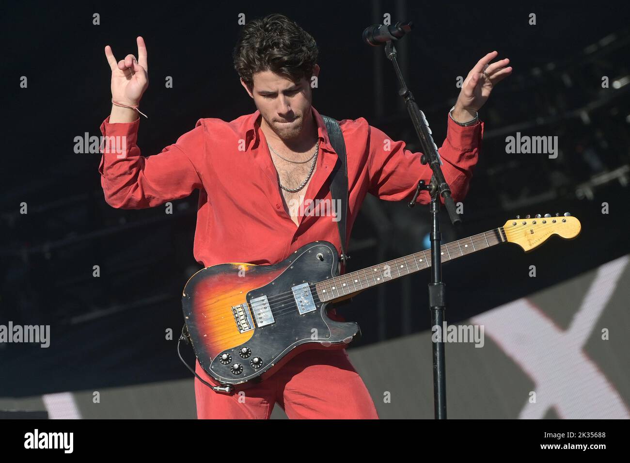 Nick Jonas et les frères Jonas se sont produits au Global Citizen ...