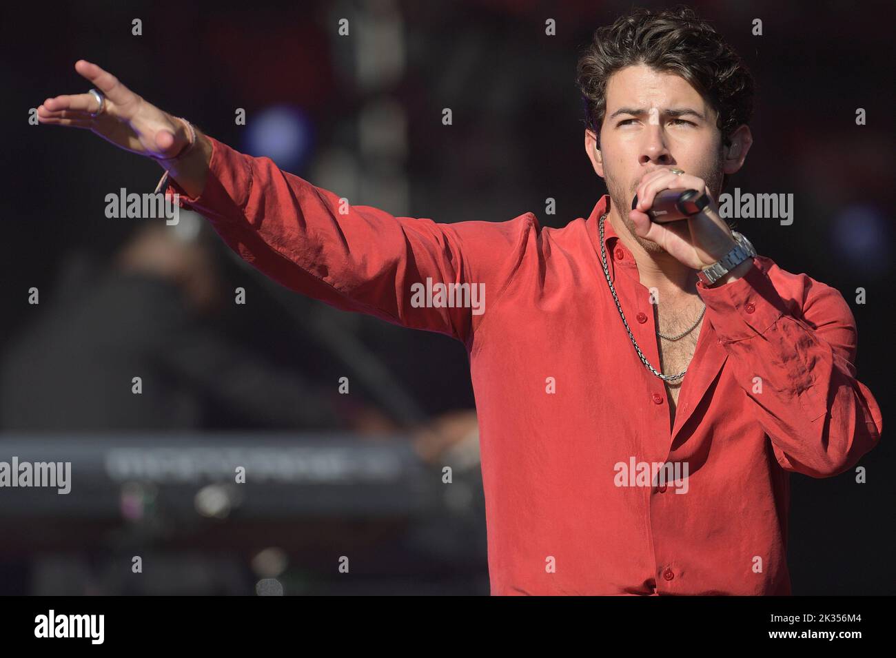 Nick Jonas et les frères Jonas se sont produits au Global Citizen ...