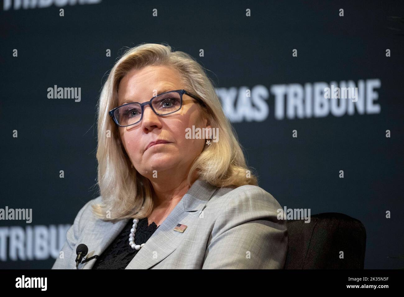 Austin, États-Unis. 24th septembre 2022. LIZ CHENEY, Représentante ...