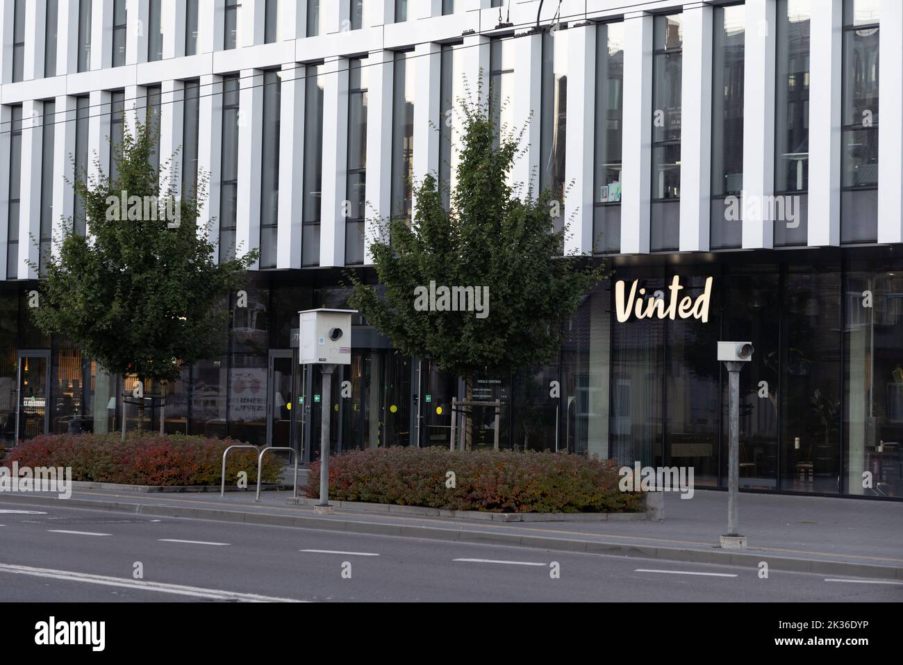 Vinted logo Banque de photographies et d’images à haute résolution - Alamy