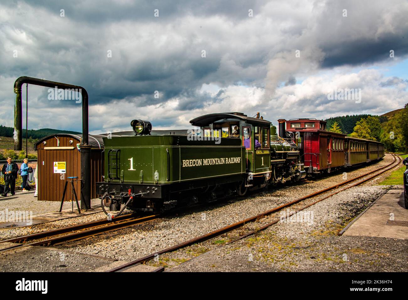 Brecon mountain railway Banque de photographies et d’images à haute ...