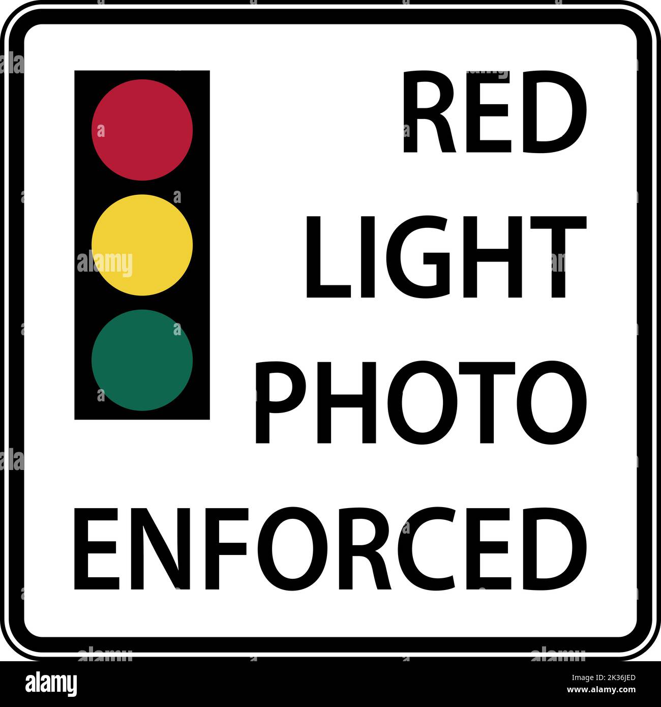 Signal de trafic Banque d'images vectorielles - Alamy