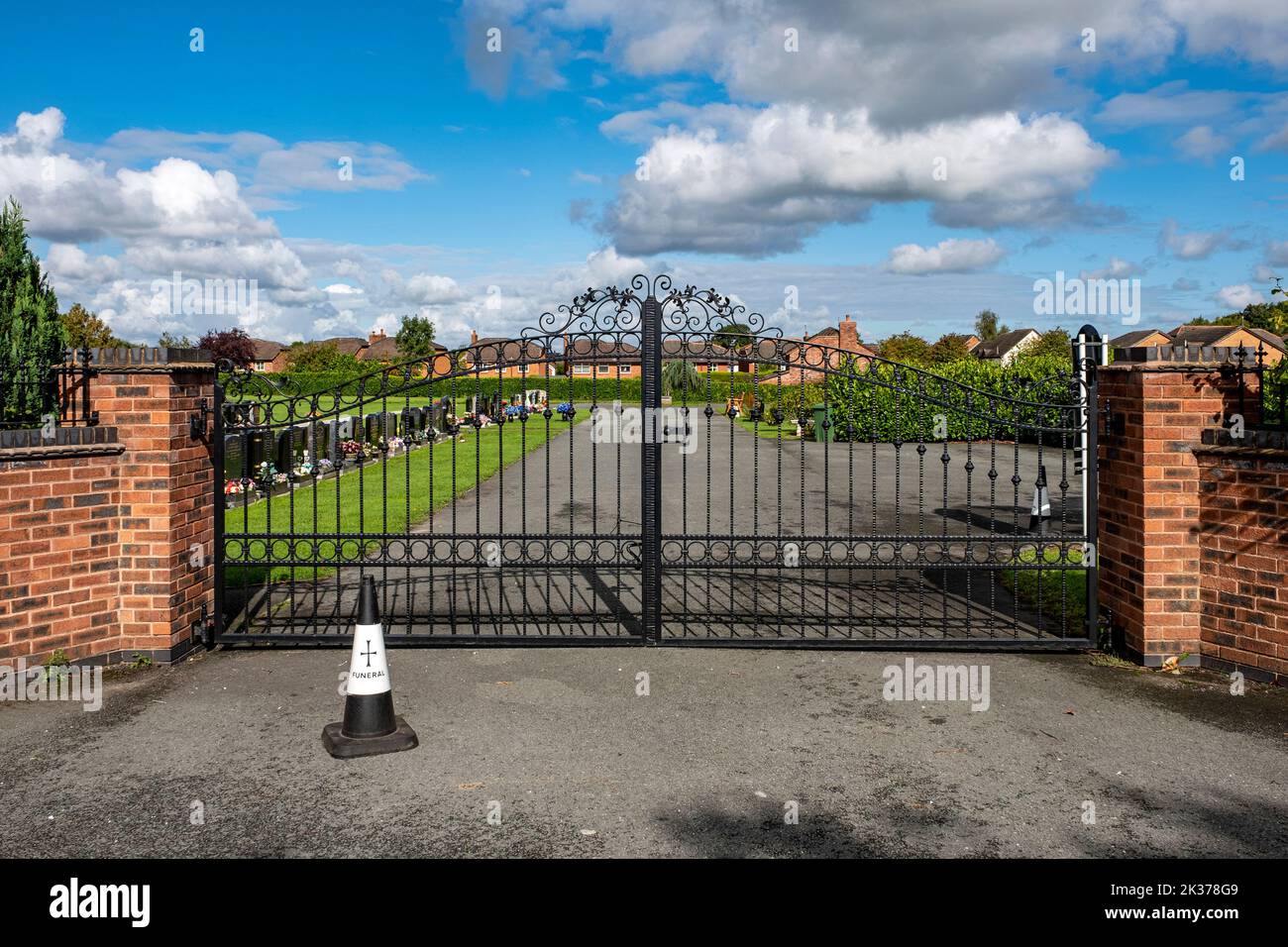 Funeral sign Banque de photographies et d’images à haute résolution - Alamy