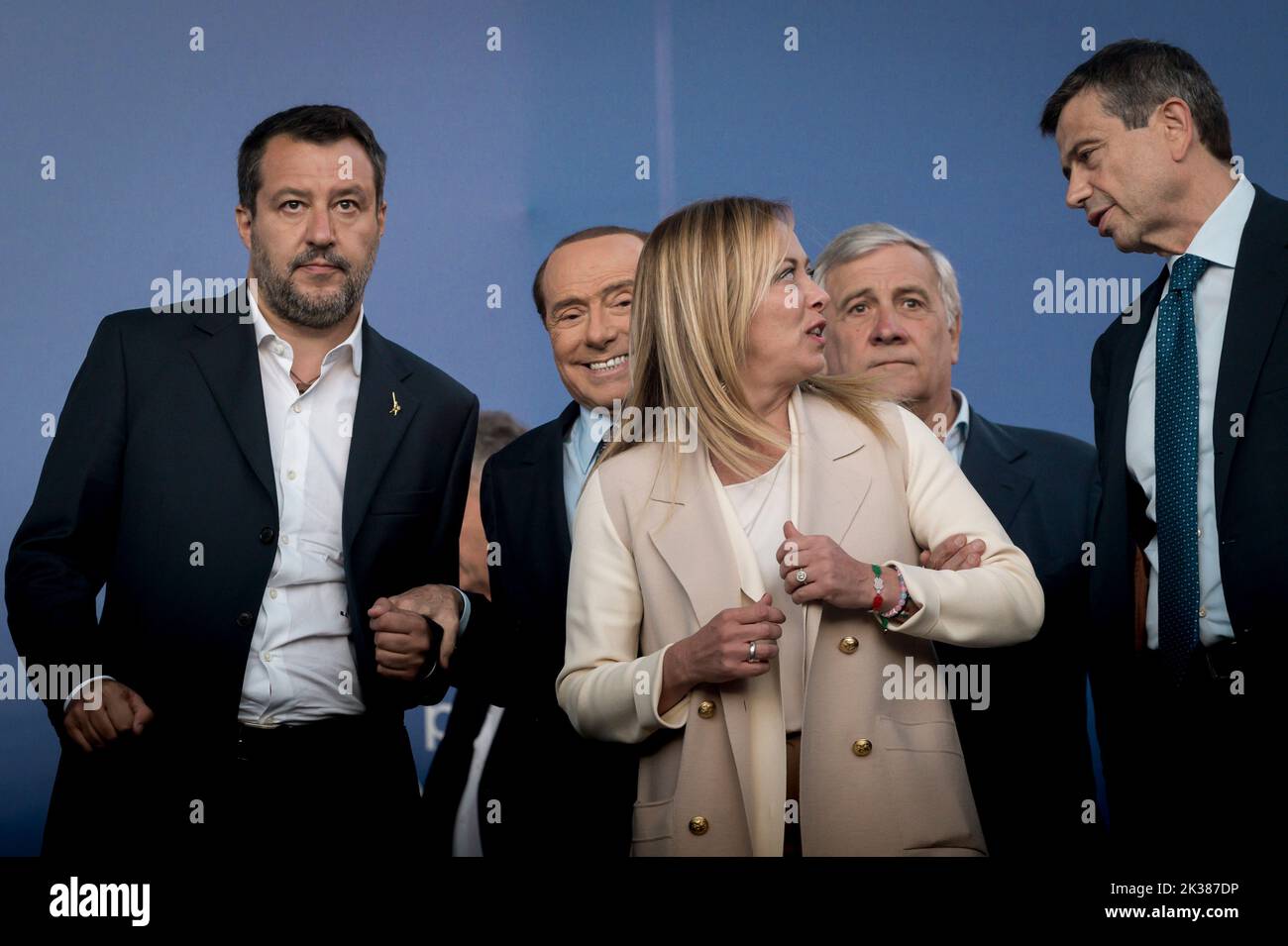 Giorgia meloni e maurizio lupi Banque de photographies et d’images à ...