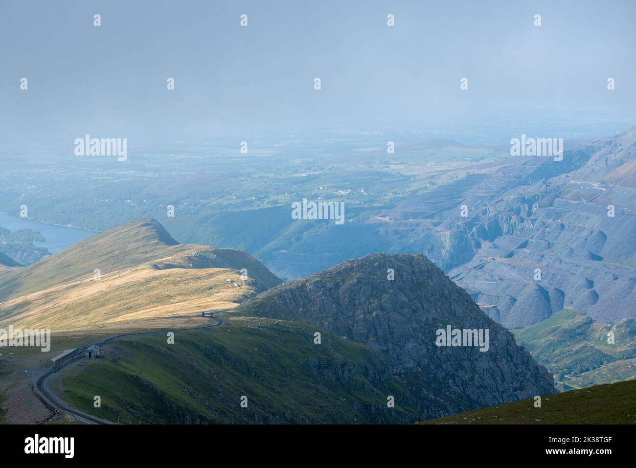 Snowdon train Banque de photographies et d’images à haute résolution ...