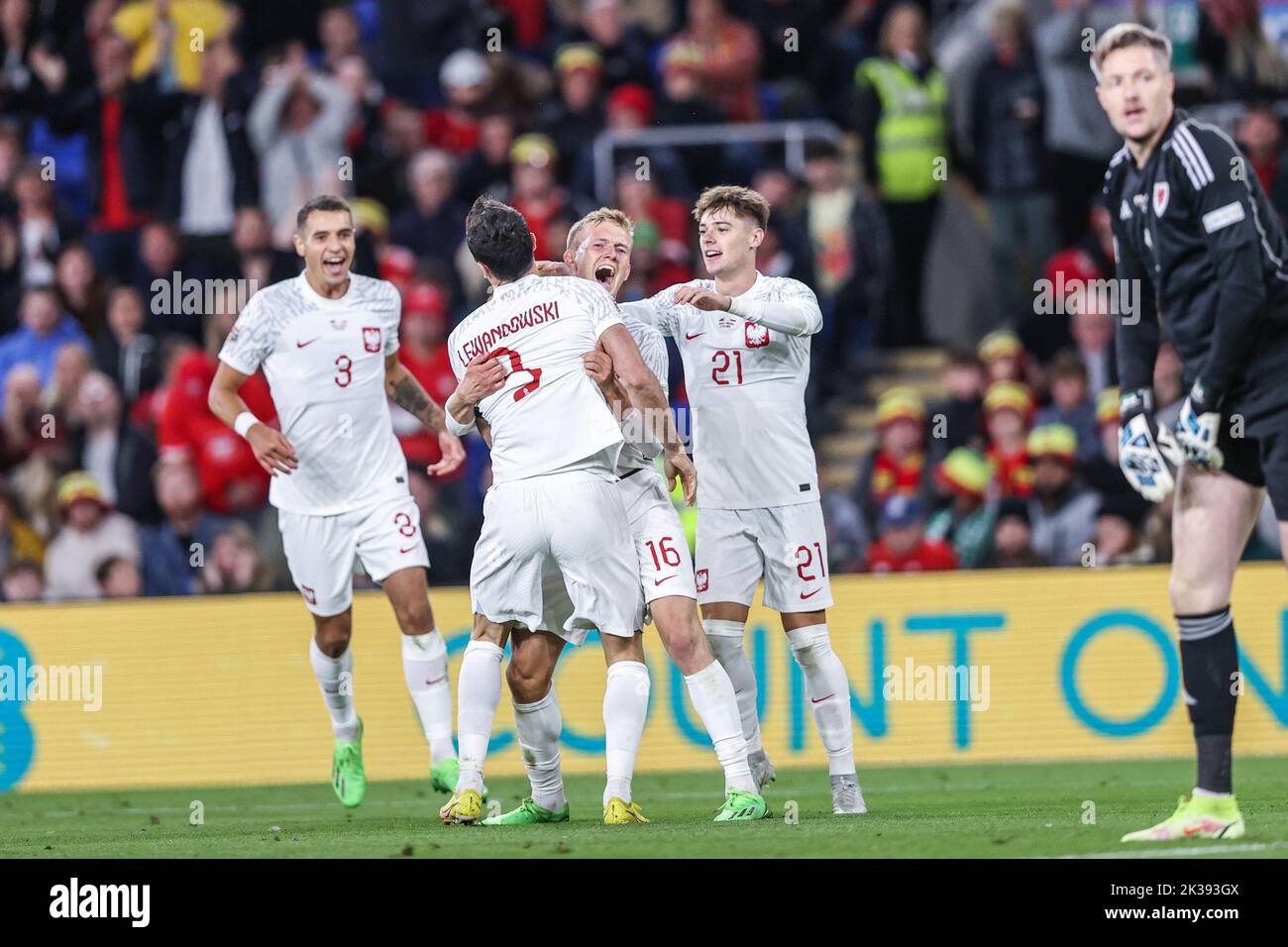 25 septembre 2022, Varsovie, Varsovie, Pologne : 25.09.2022 CARDIFF ...