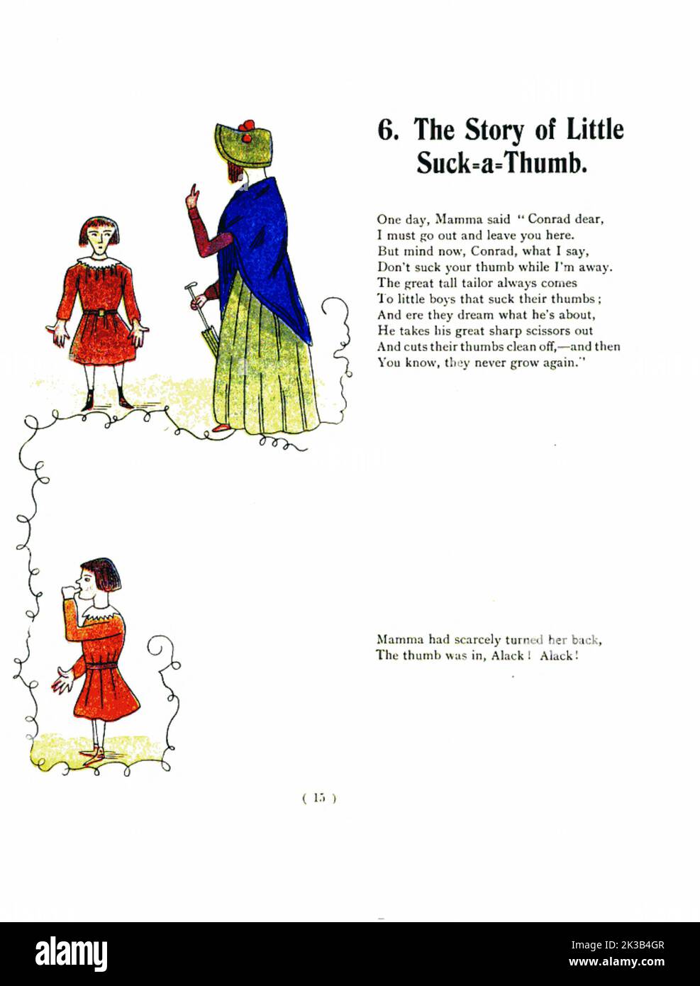 The story of little suck a thumb Banque de photographies et d’images à ...