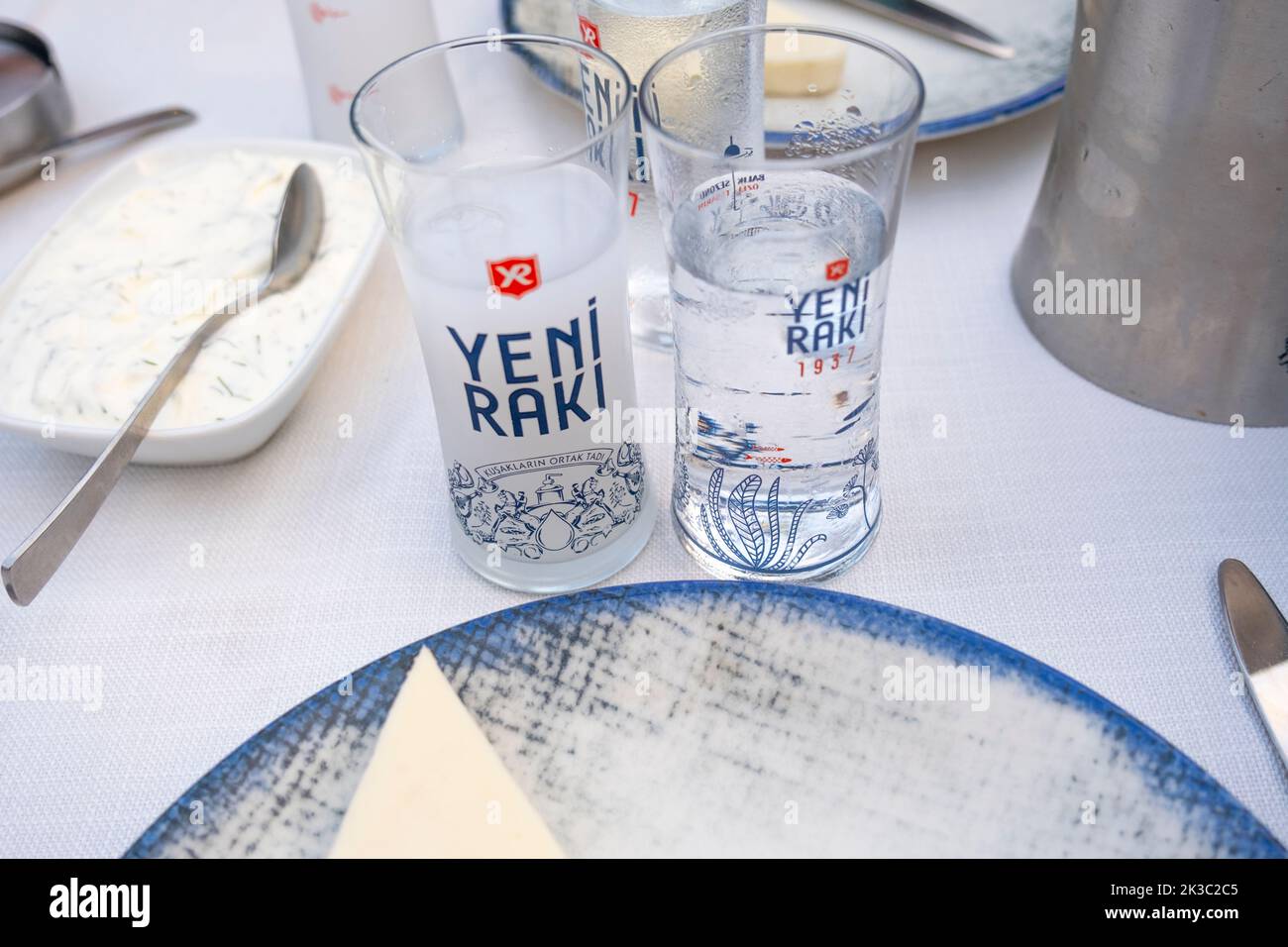Turkish restaurant dish Banque de photographies et d’images à haute ...