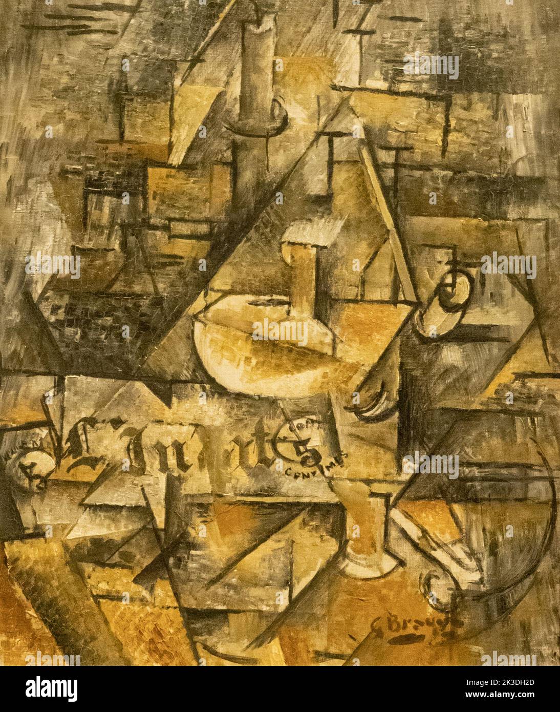 George braque painting Banque de photographies et d’images à haute ...