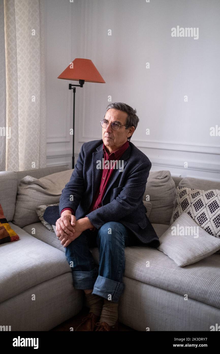 France, Paris, le 2022-09-16. Portrait de l'anthropologue, historien ...