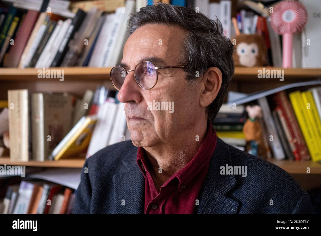 France, Paris, le 2022-09-16. Portrait de l'anthropologue, historien ...