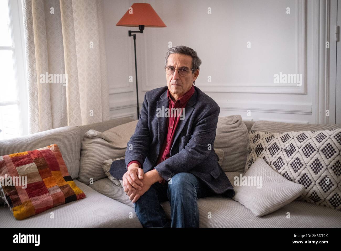 France, Paris, le 2022-09-16. Portrait de l'anthropologue, historien ...