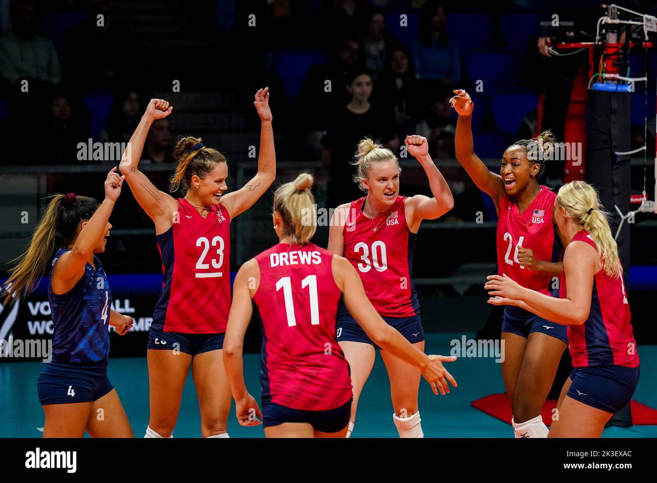 ARNHEM, PAYS-BAS - SEPTEMBRE 26 : Justine Wong-Orantes des États-Unis ...