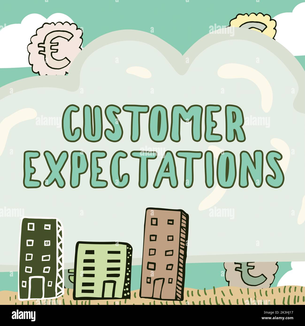 Texte d'écriture manuscrite attentes du client. Mot pour les avantages ...