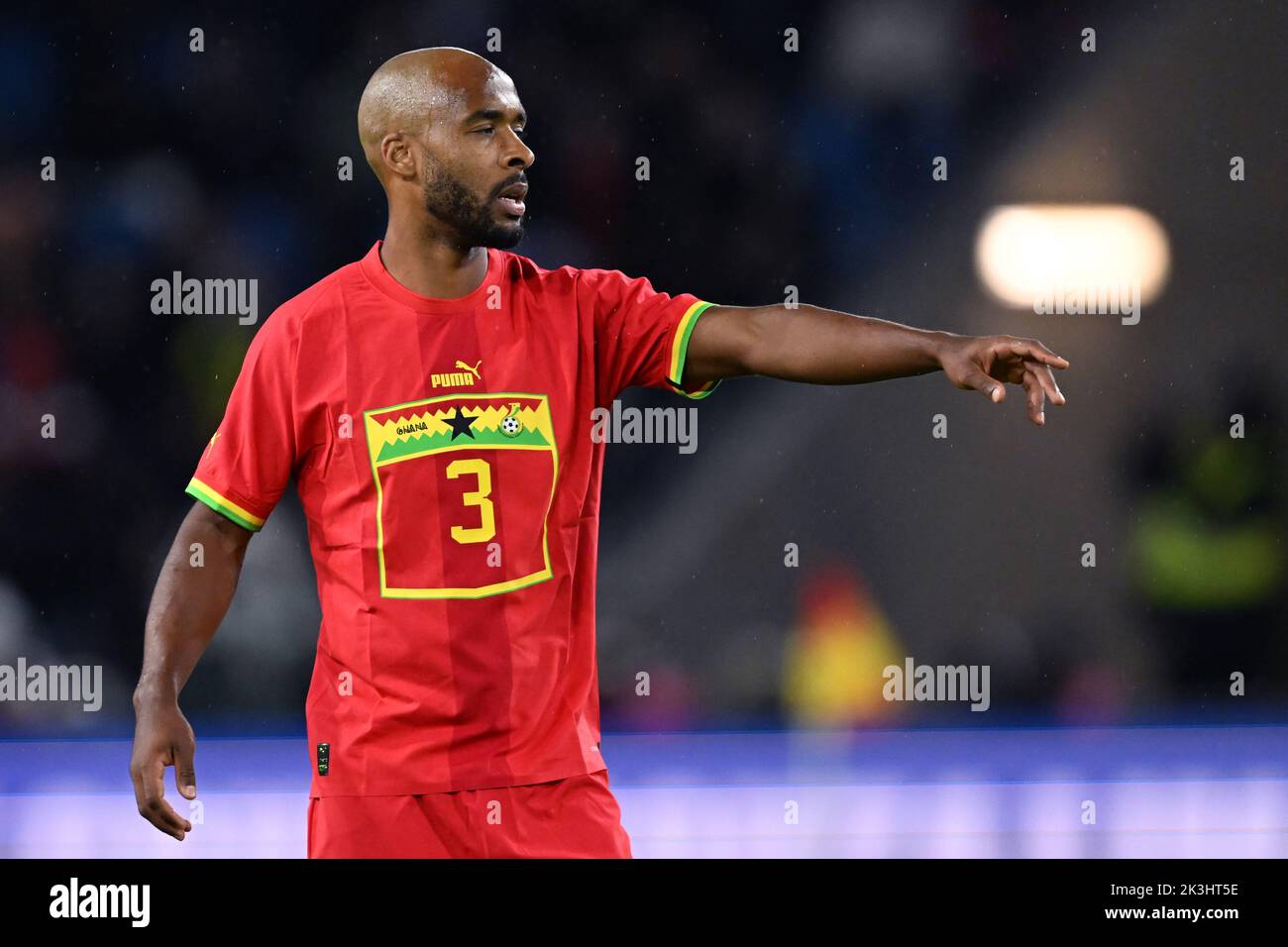 LE HAVRE - Denis Odoi du Ghana pendant le match international amical ...
