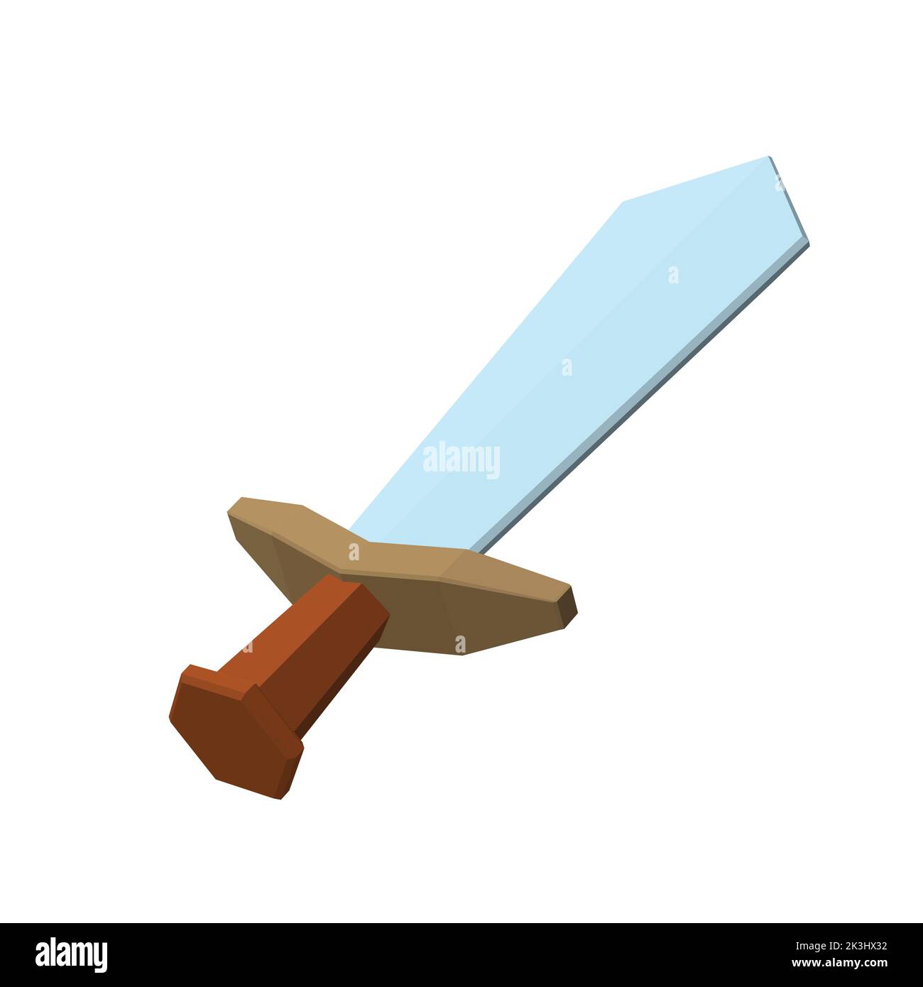 Épée de jeu de dessin animé, épées plates, épée de dessin animé pour un ...