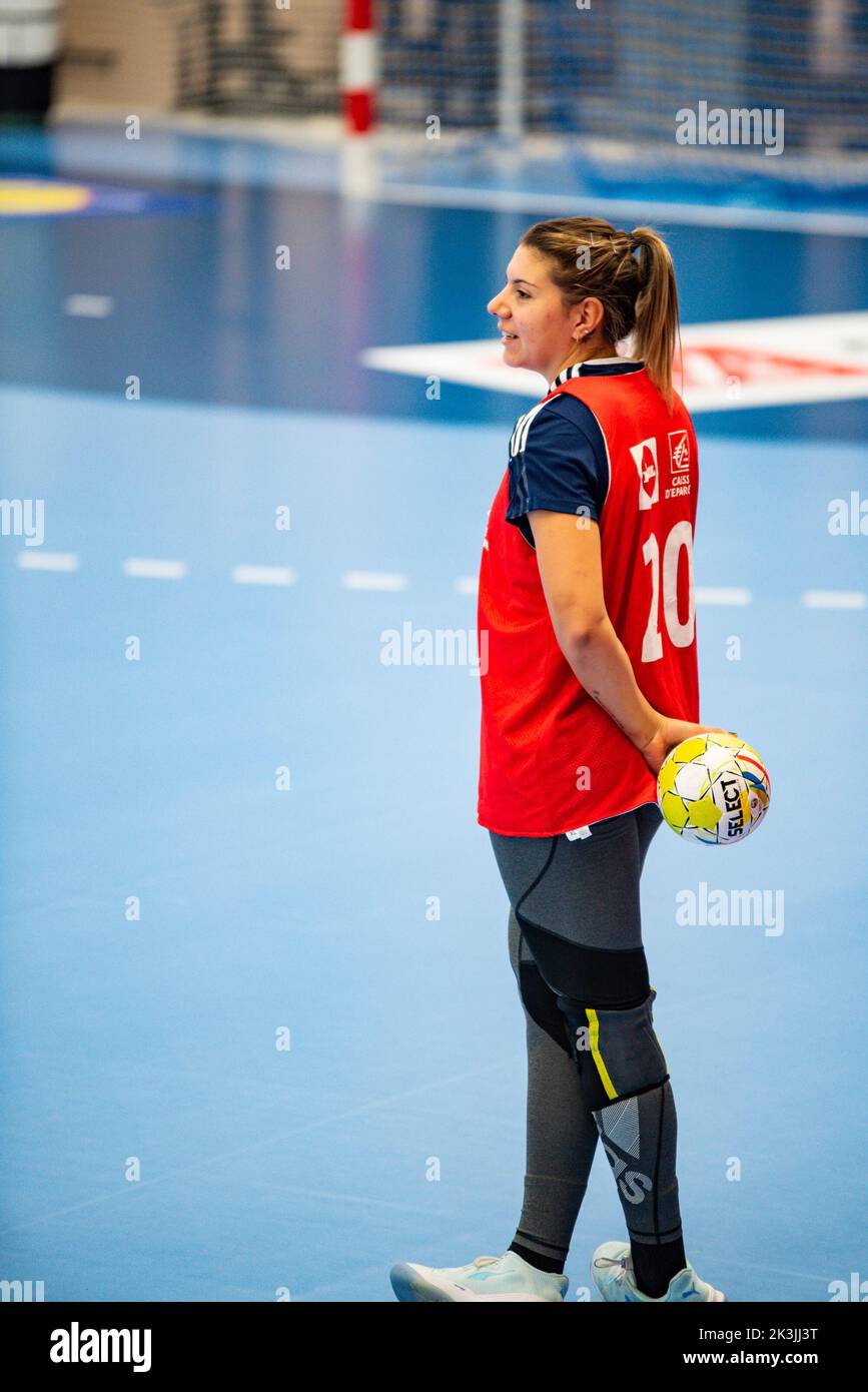 Creteil, France - 27 septembre 2022, Laura Flippes de France pendant la ...